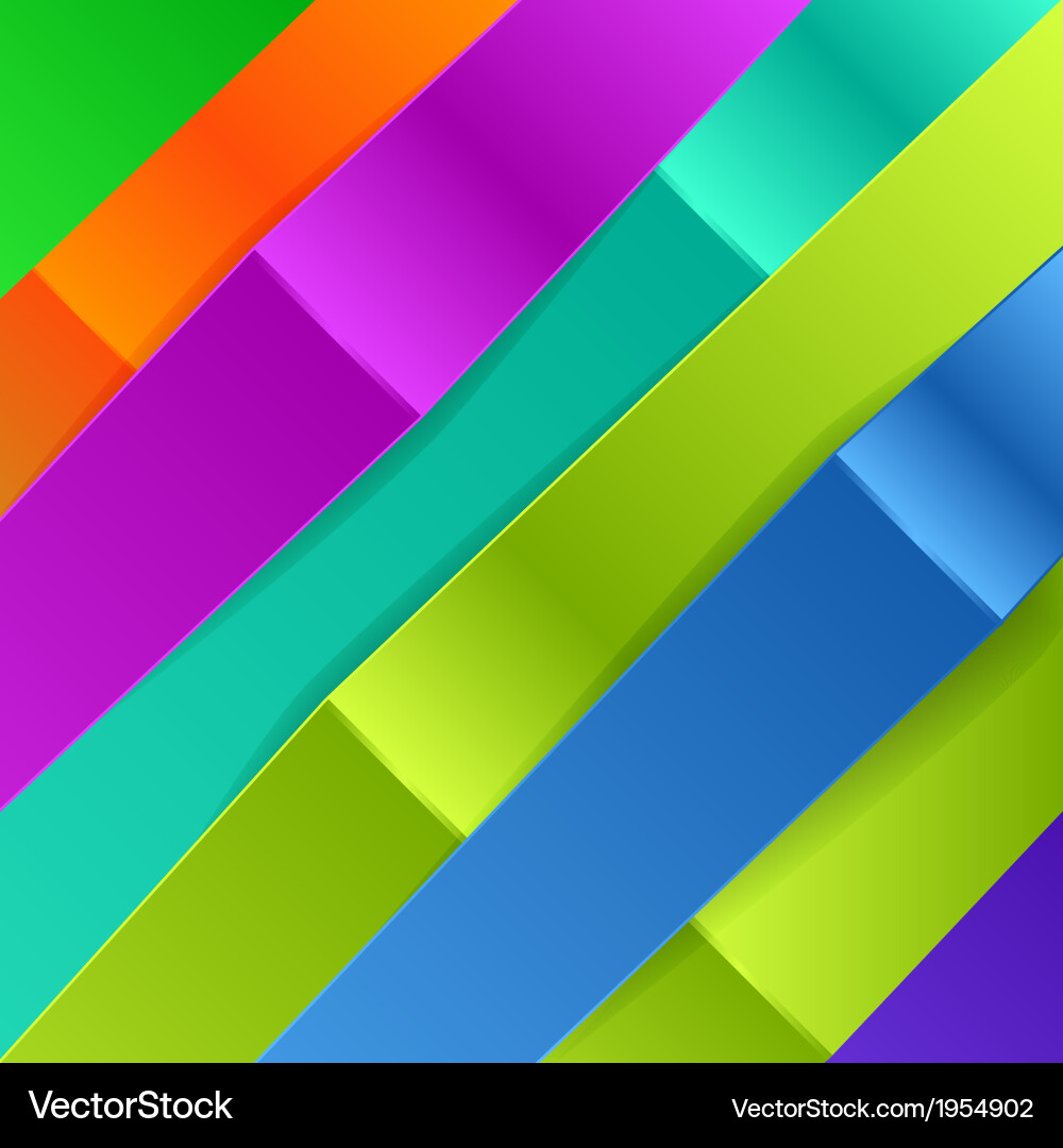 Colorful diagonal banners for business Royalty Free Vector