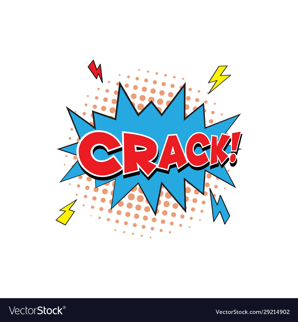 Comic text pop art style Royalty Free Vector Image