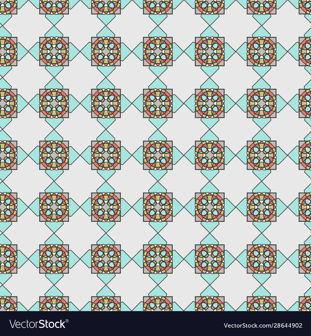 Decorative abstract pattern Royalty Free Vector Image
