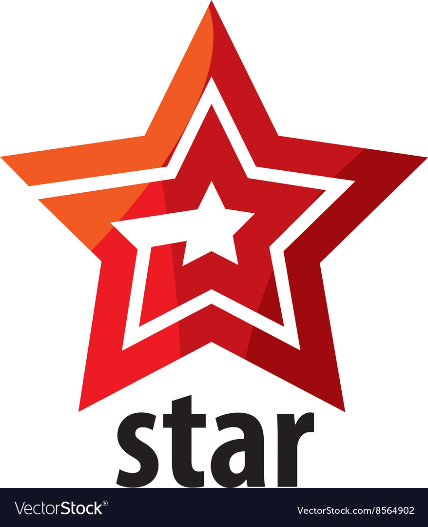 Logo star Royalty Free Vector Image - VectorStock