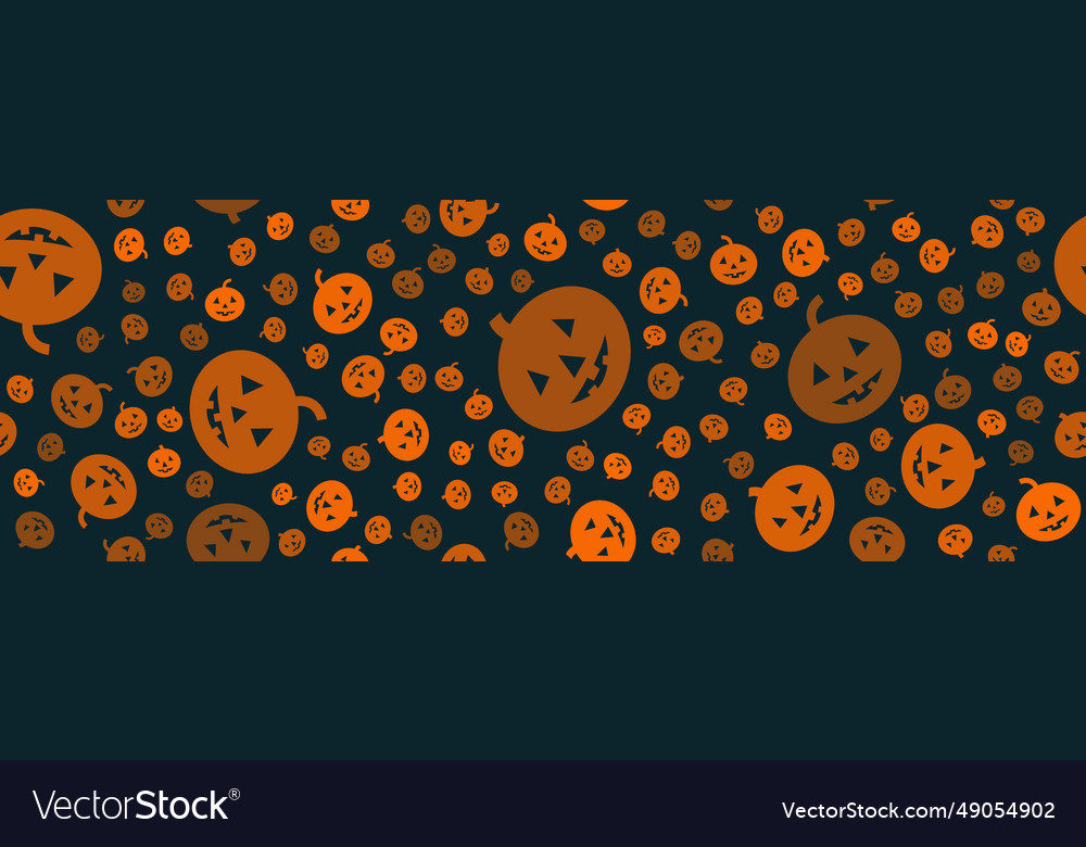 Seamless halloween pattern Royalty Free Vector Image