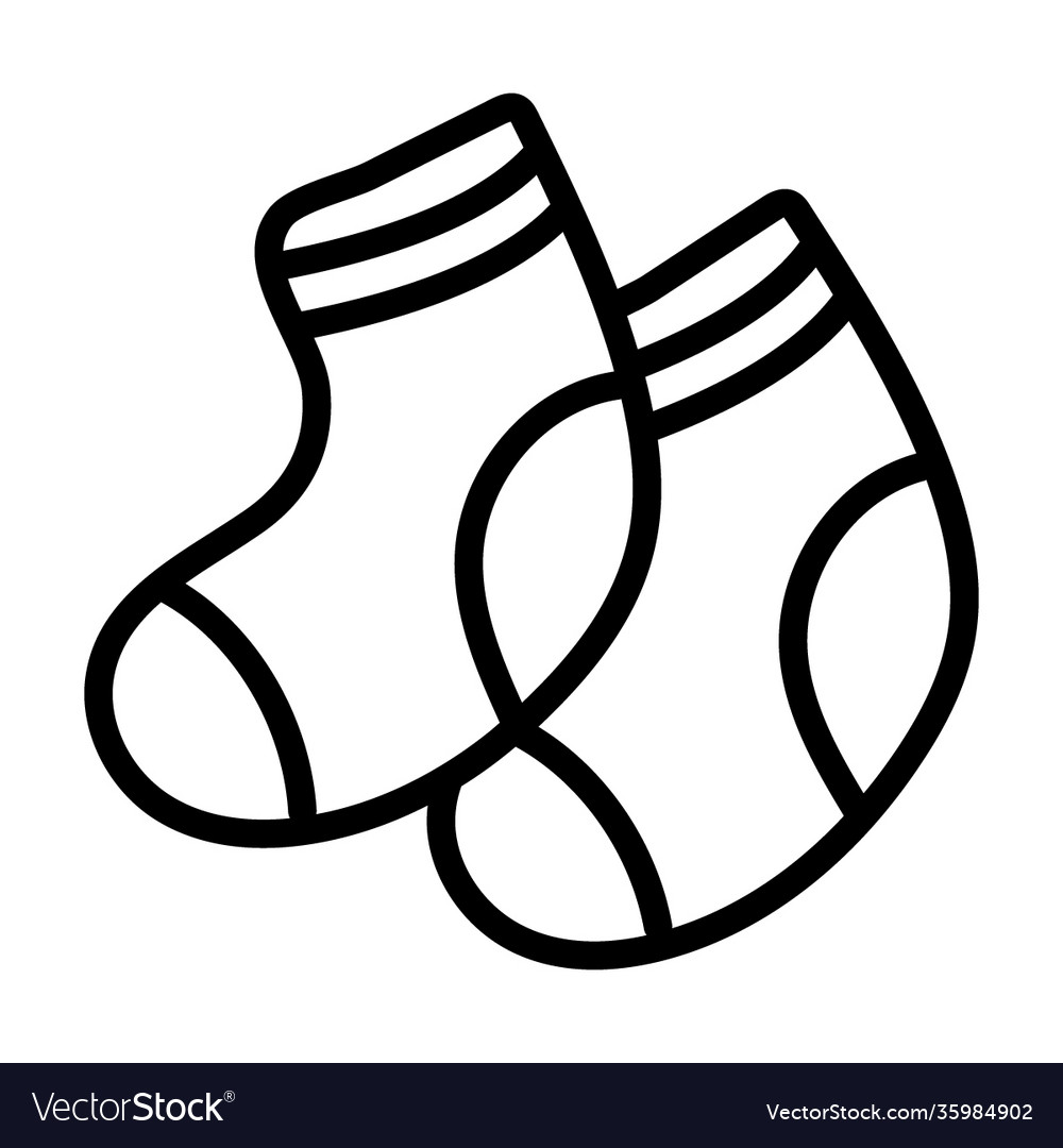 Socks Royalty Free Vector Image - VectorStock Socks Royalty Free Vector Image - VectorStock
