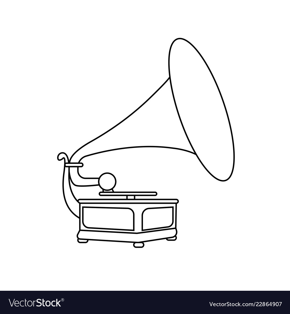 Abstract old object Royalty Free Vector Image - VectorStock