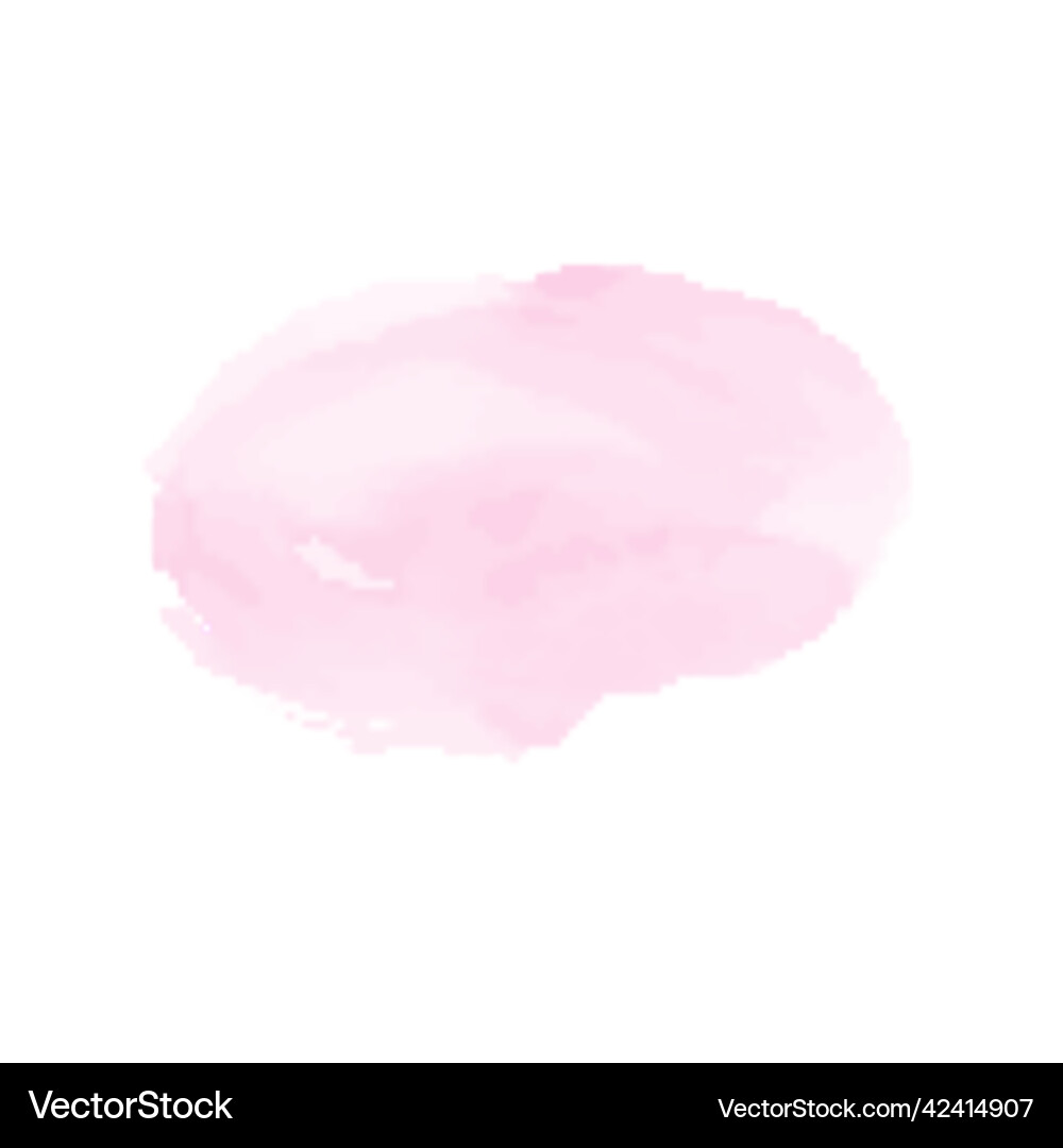 Abstract pink or apricot watercolor background Vector Image