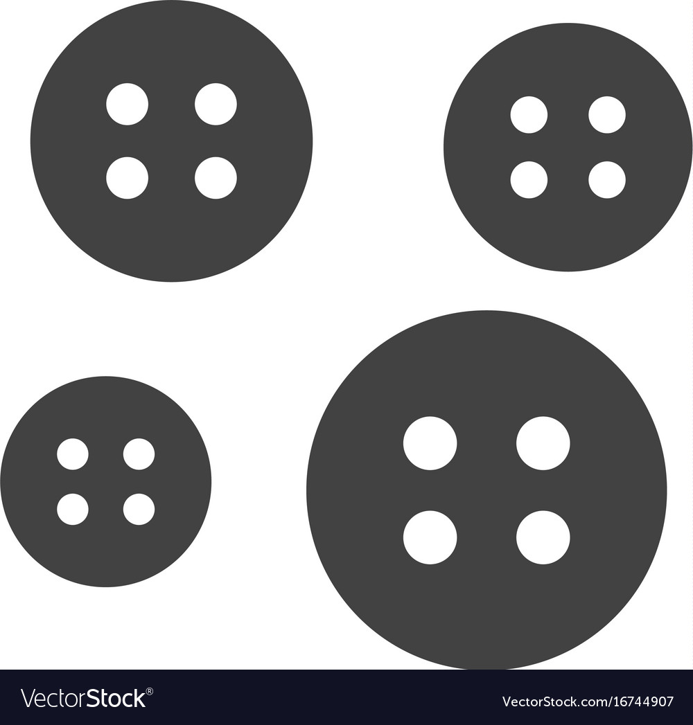 Buttons Royalty Free Vector Image - VectorStock