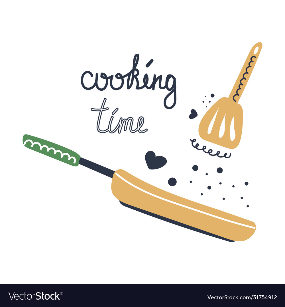 Cookingtime Royalty Free Vector Image - VectorStock