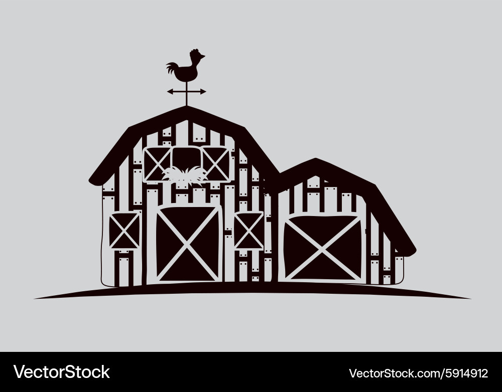 Rural and farm icons Royalty Free Vector Image