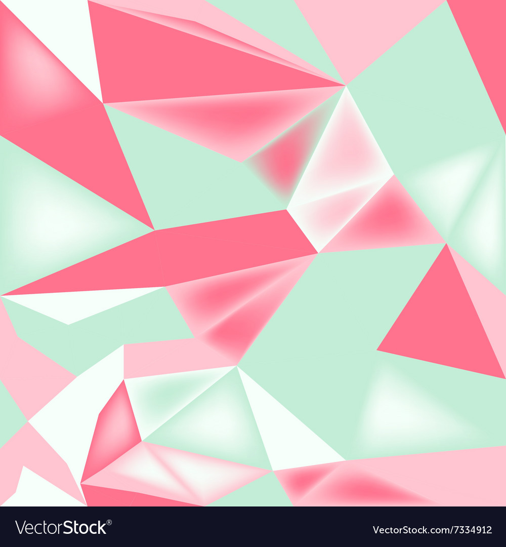 Seamless poly pattern Royalty Free Vector Image