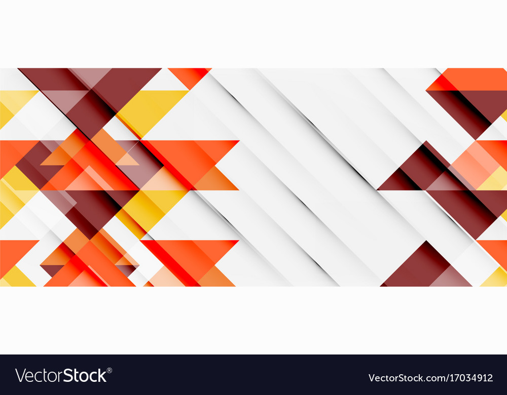 Triangle Pattern Design Background Royalty Free Vector Image