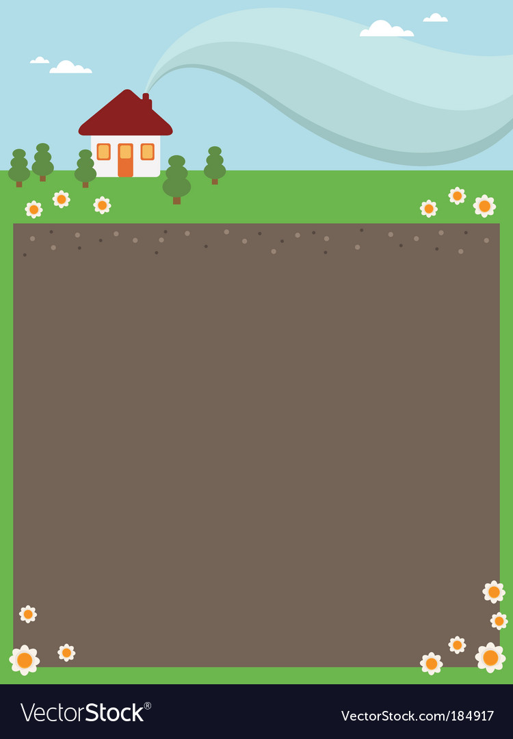 House frame Royalty Free Vector Image - VectorStock