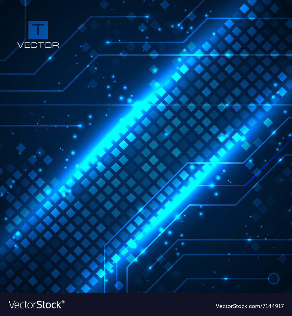 Technology background with circuit boards elements