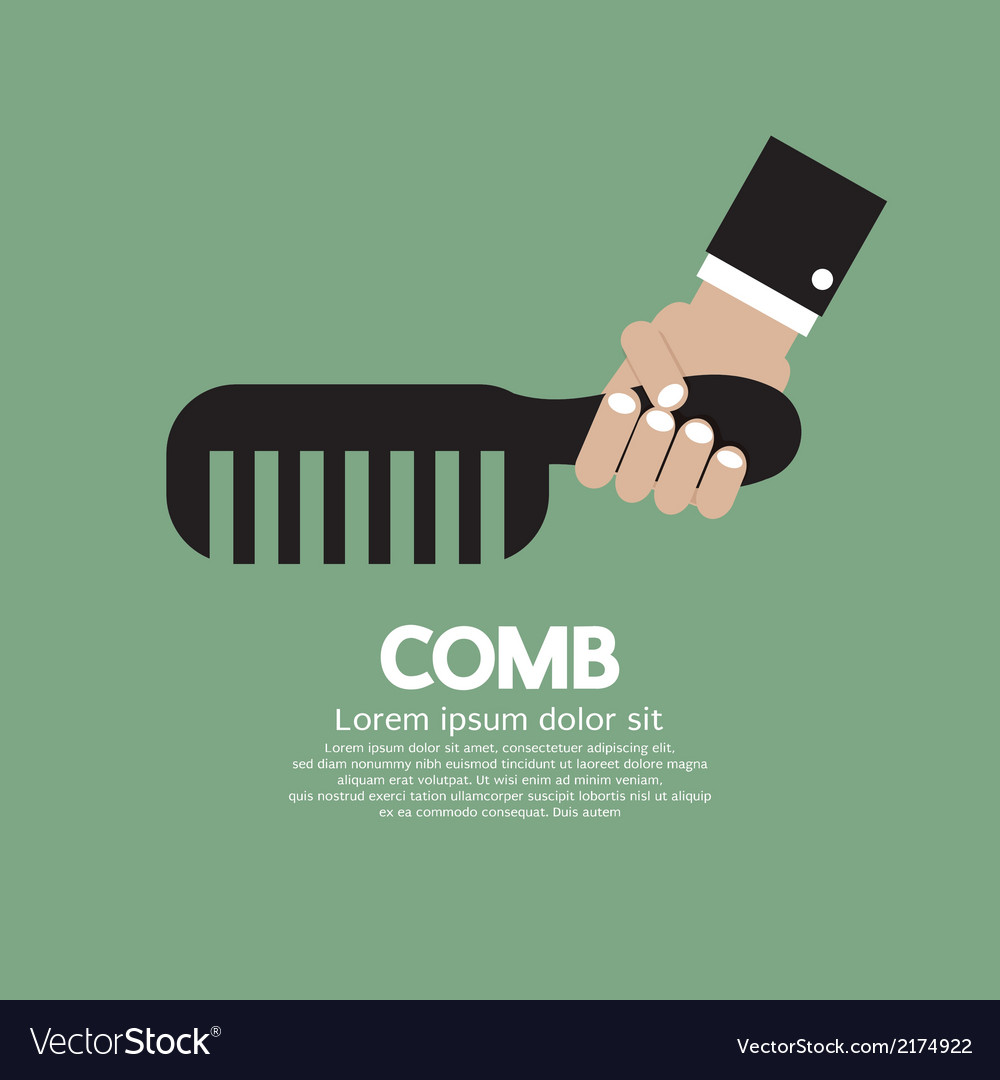 Comb Royalty Free Vector Image - VectorStock
