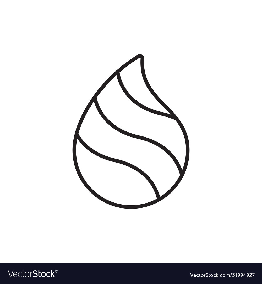Fluid lines icon Royalty Free Vector Image - VectorStock