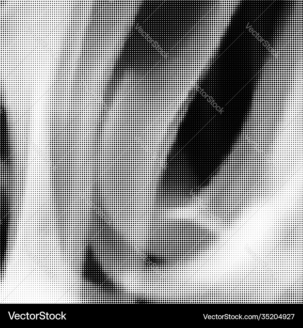 Halftone pattern set dots dotted texture Vector Image
