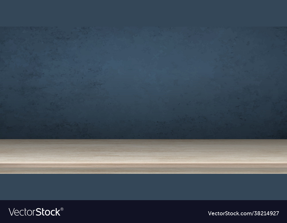 Large table top made solid light wood dark Vector Image
