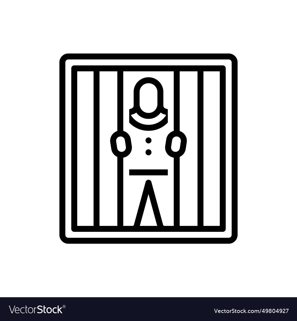 Prison Royalty Free Vector Image - VectorStock