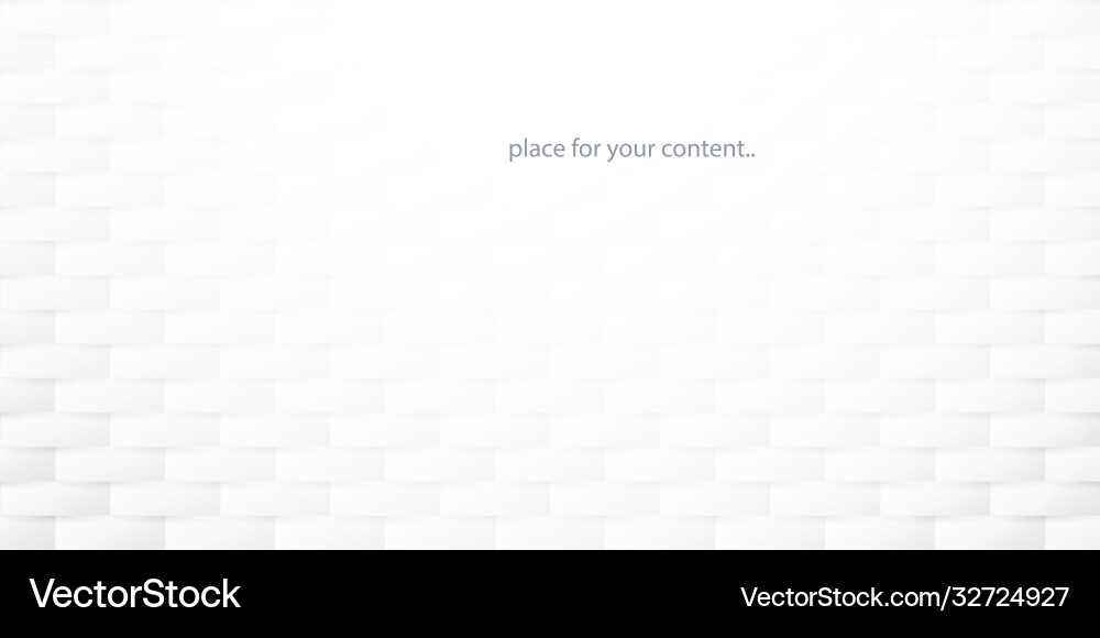 White abstract background with empty space Vector Image