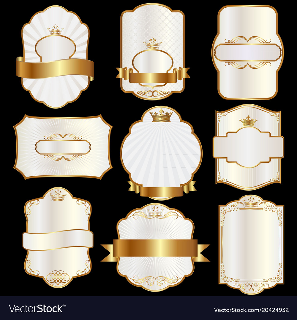Labels Royalty Free Vector Image - VectorStock Labels Royalty Free Vector Image - VectorStock