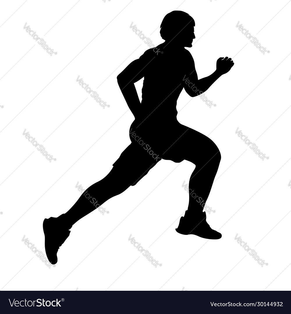 Runner Royalty Free Vector Image - VectorStock
