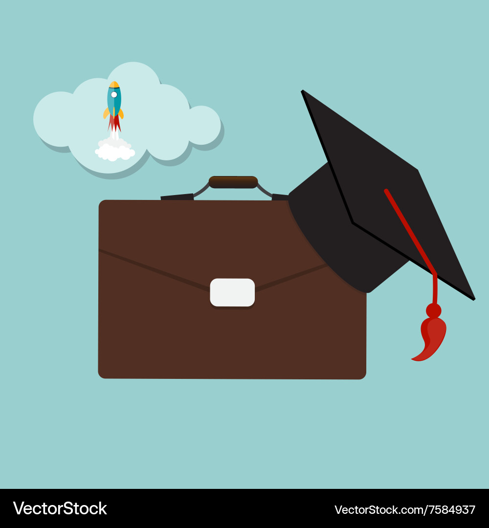 Business education concept trends and innovation Vector Image