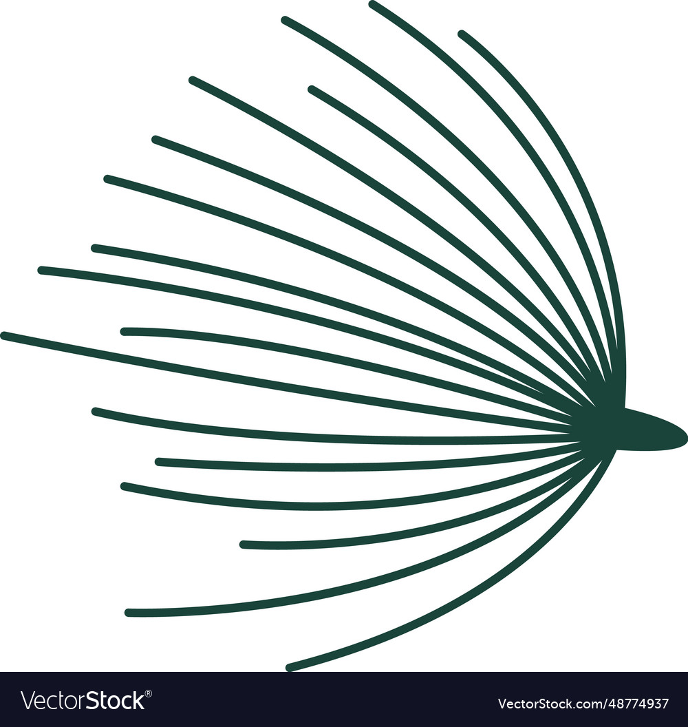 Fir tree needles Royalty Free Vector Image - VectorStock