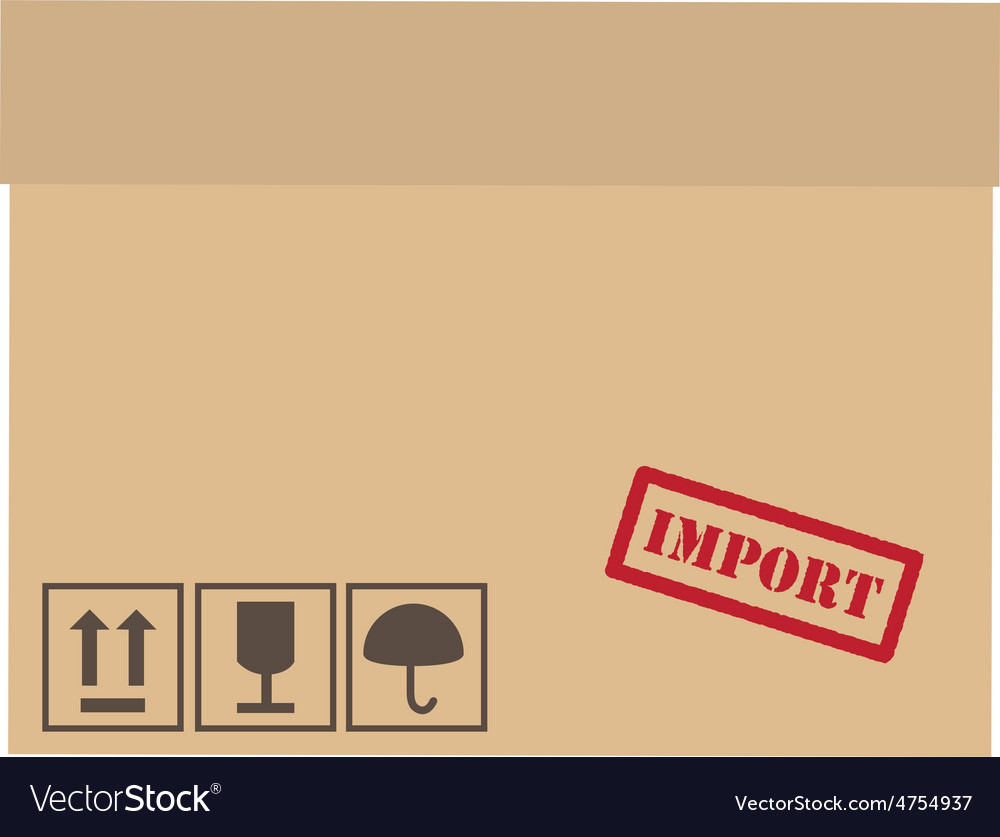 Important box Royalty Free Vector Image - VectorStock