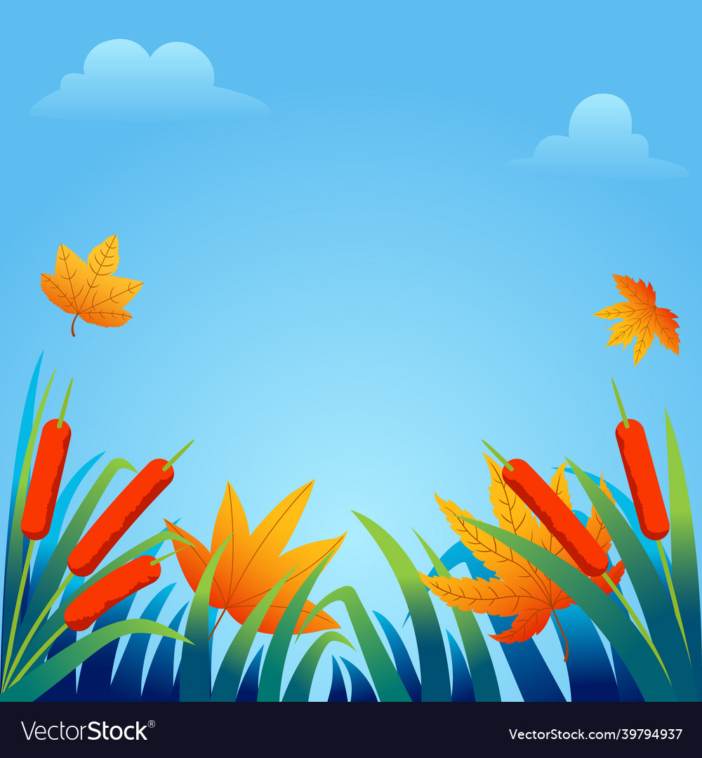 Yellow Green Spring Gradient Background Royalty Free Vector
