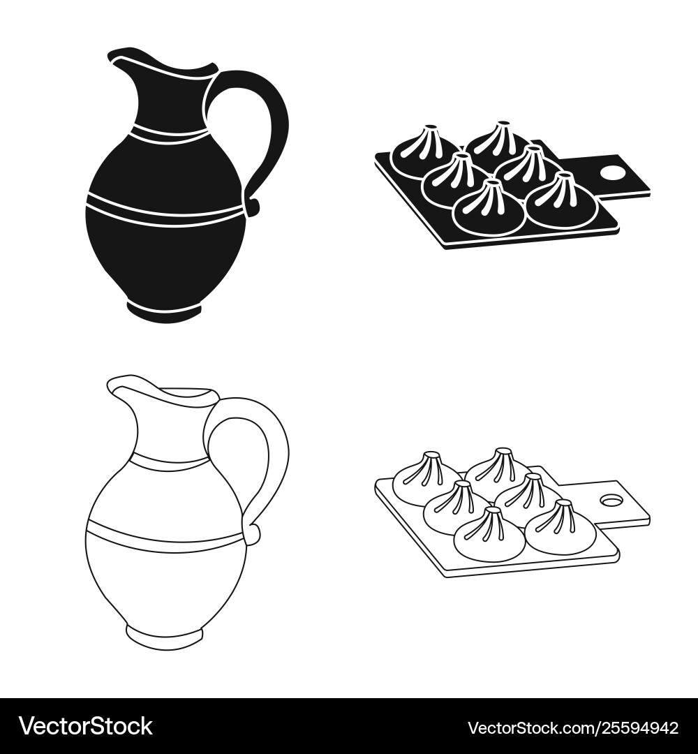 Design culture and sightseeing logo set Royalty Free Vector