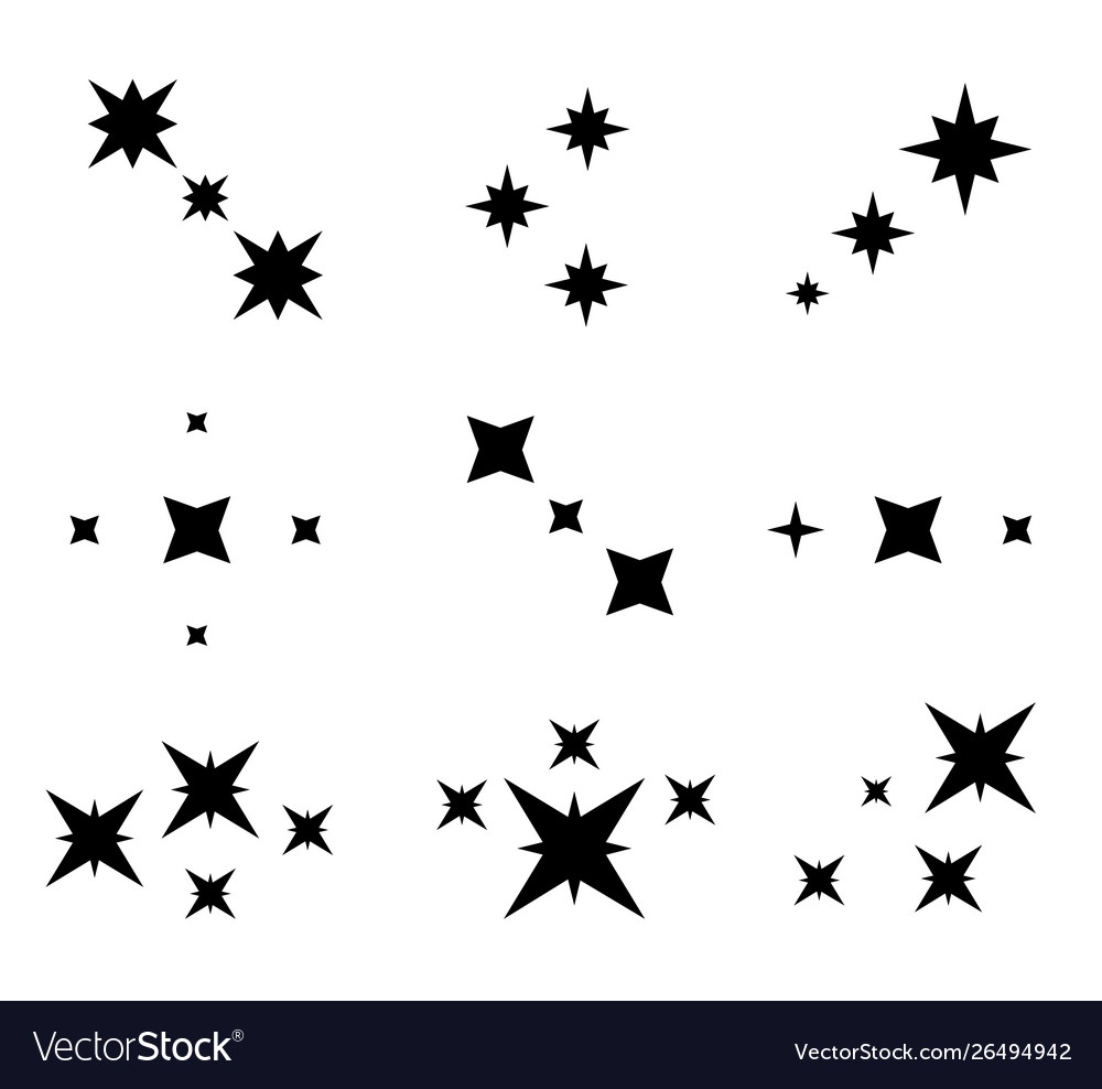 Falling star asteroid Royalty Free Vector Image