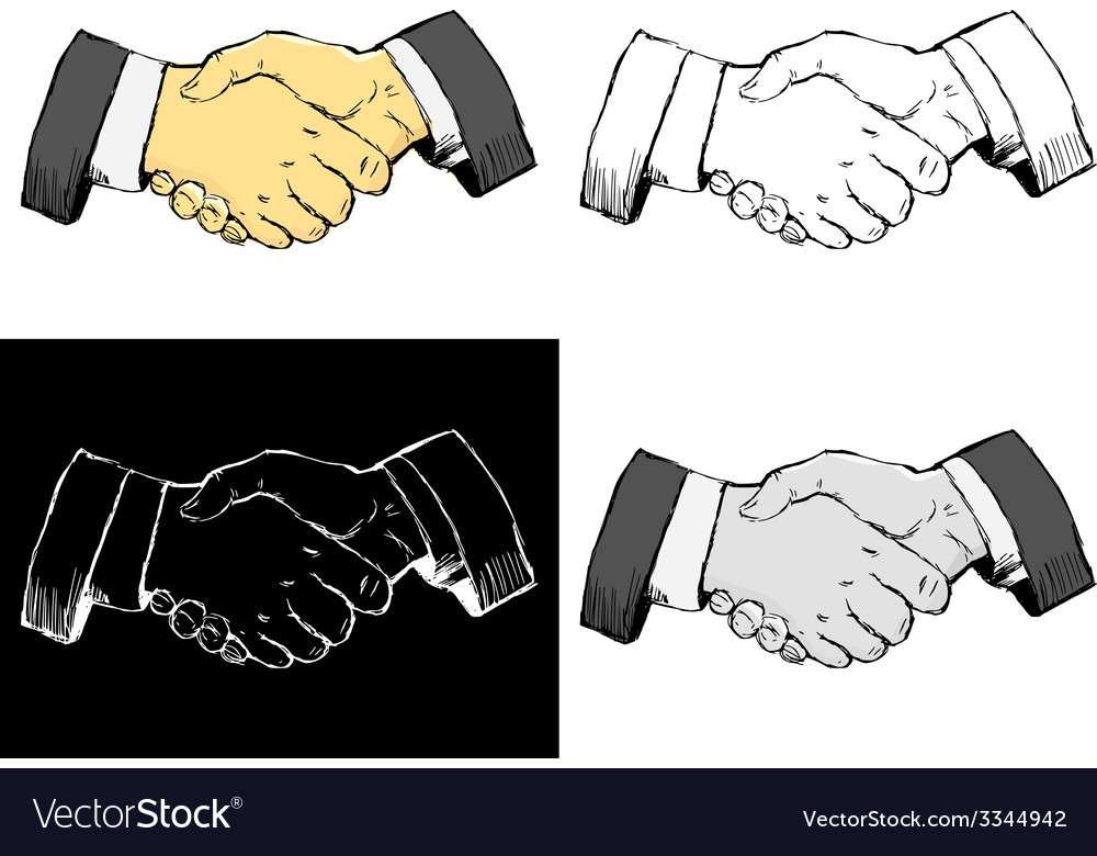 Handshake Royalty Free Vector Image - VectorStock