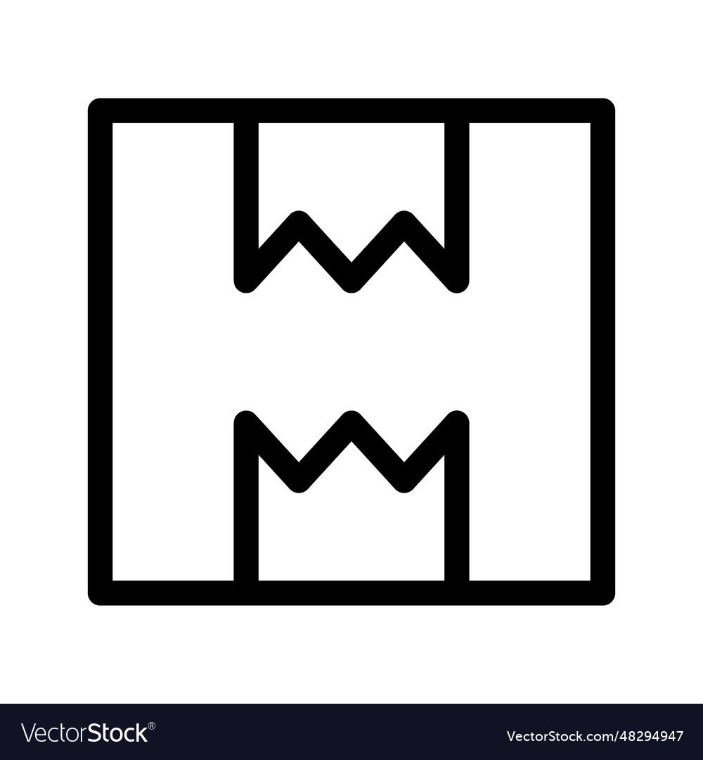 Parcel icon Royalty Free Vector Image - VectorStock