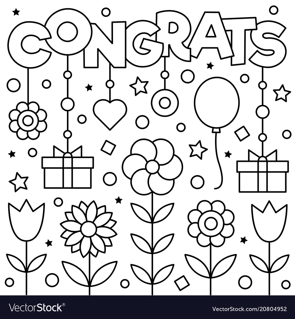 Coloring page Royalty Free Vector Image - VectorStock