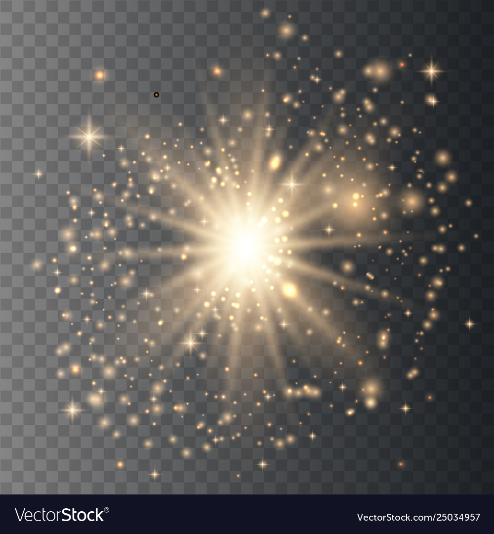 Glow light effect Royalty Free Vector Image - VectorStock