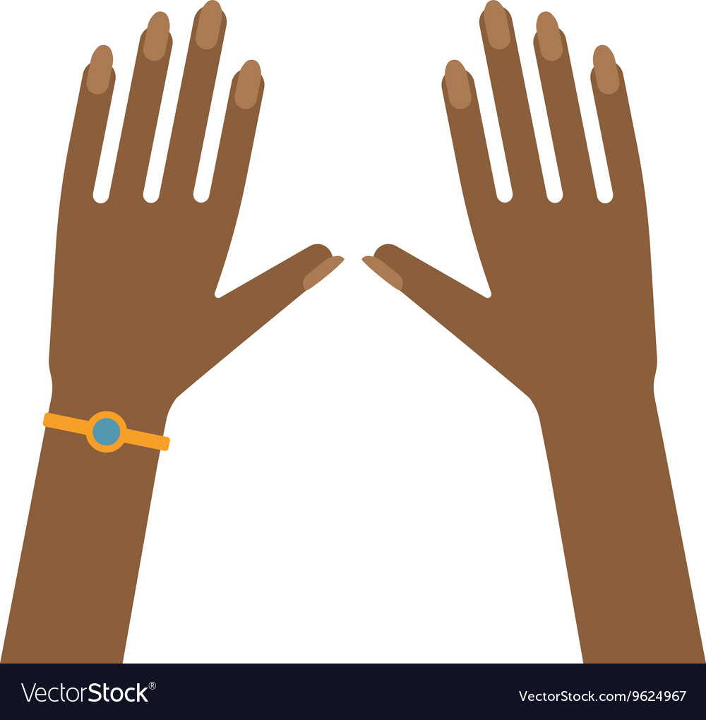 Human hands Royalty Free Vector Image - VectorStock