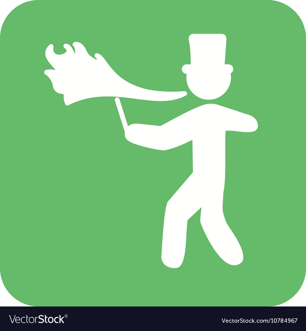 Spitting fire Royalty Free Vector Image - VectorStock