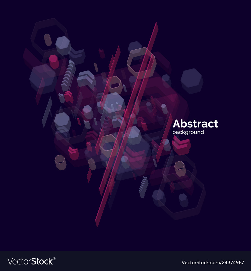 Trendy abstract background composition Royalty Free Vector