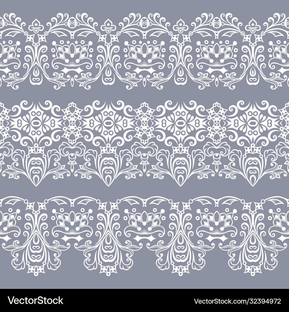 Abstract ethnic nature seamless line art stripes Vector Image