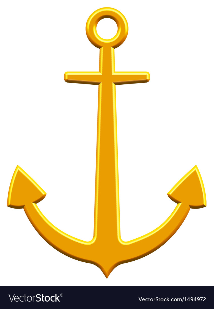 Anchor Royalty Free Vector Image - VectorStock