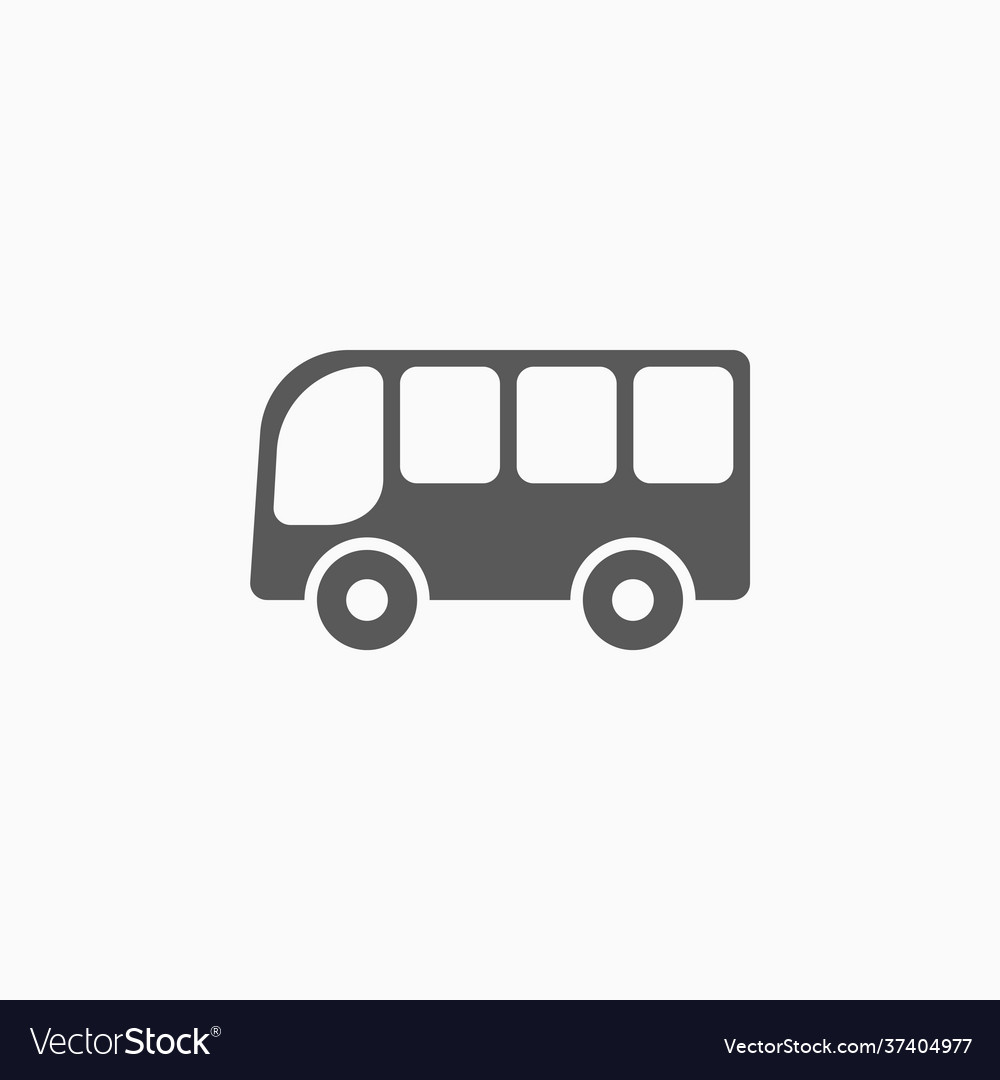 Bus icon Royalty Free Vector Image - VectorStock