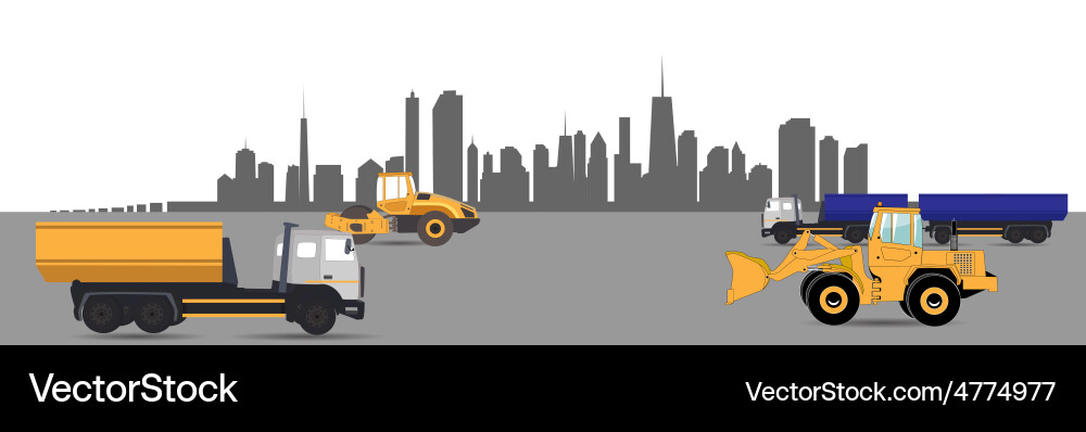 Transport services in the city car Royalty Free Vector Image