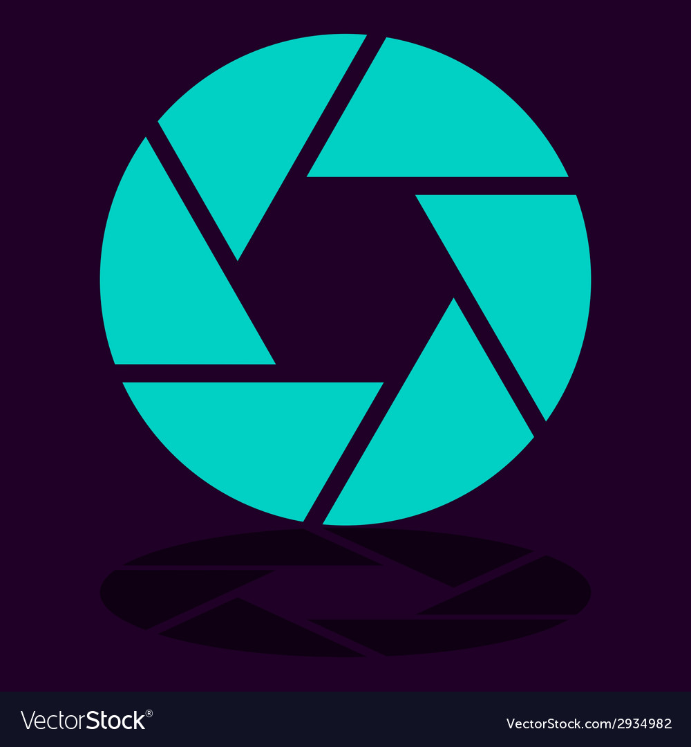 Aperture Royalty Free Vector Image - VectorStock
