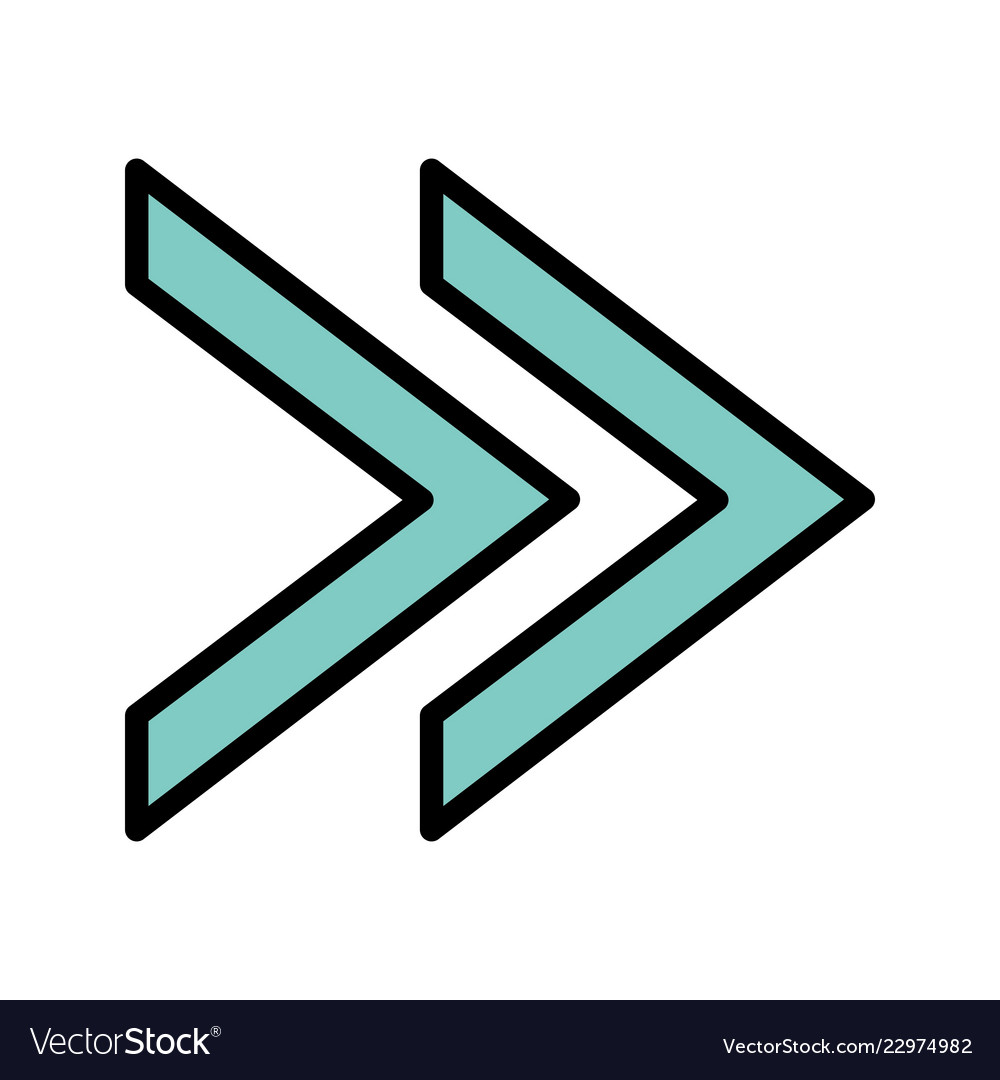 Forward icon Royalty Free Vector Image - VectorStock