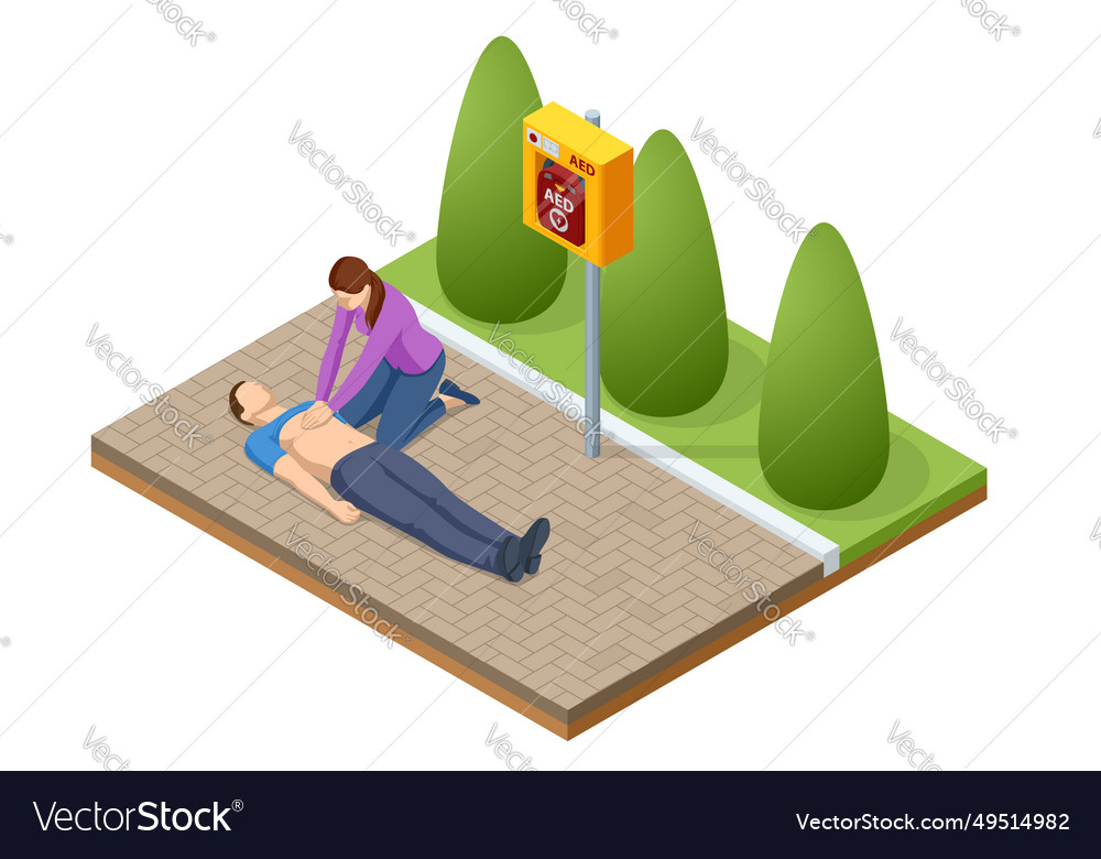 Isometric Concept Of Cardiac Massage Cpr Emergency
