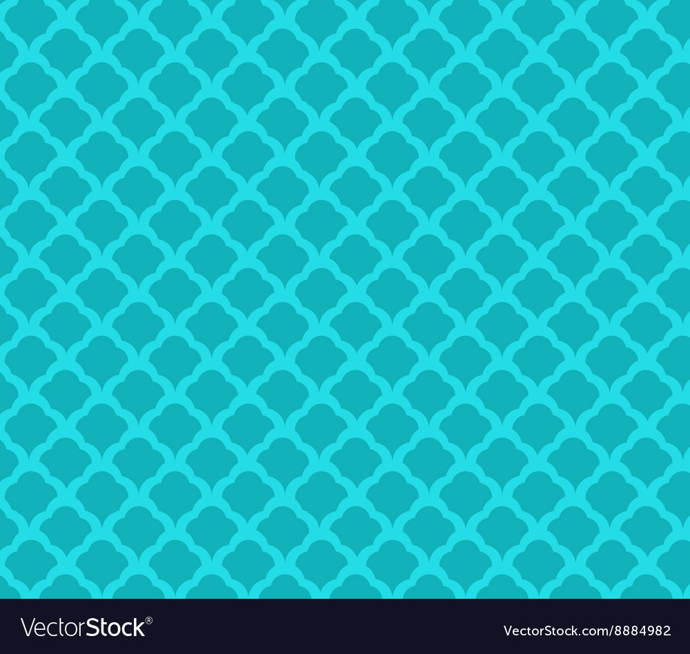 Wave simple seamless blue pattern Royalty Free Vector Image
