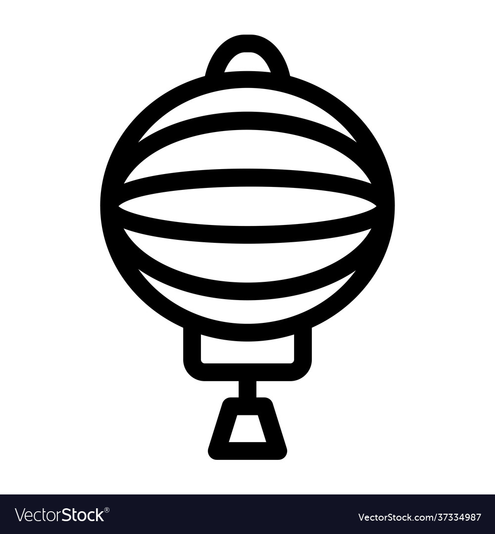 Decorative lamp Royalty Free Vector Image - VectorStock