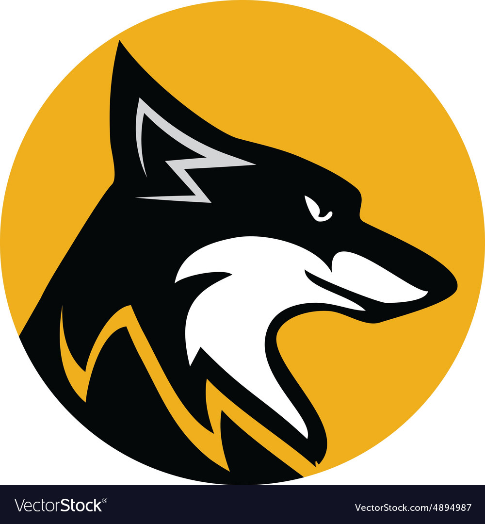 Fox emblem Royalty Free Vector Image - VectorStock
