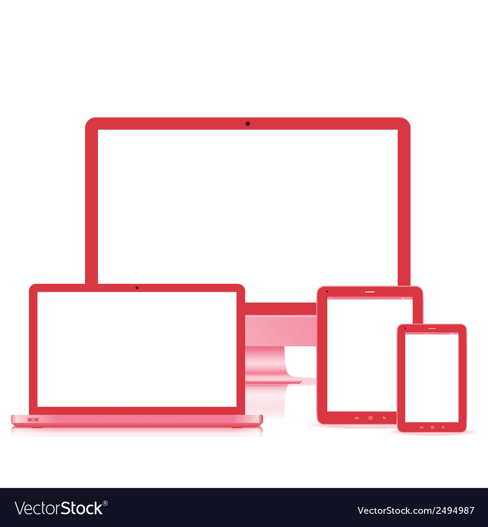 Popular full responsive web design electronic devi Popular full responsive web design electronic devi