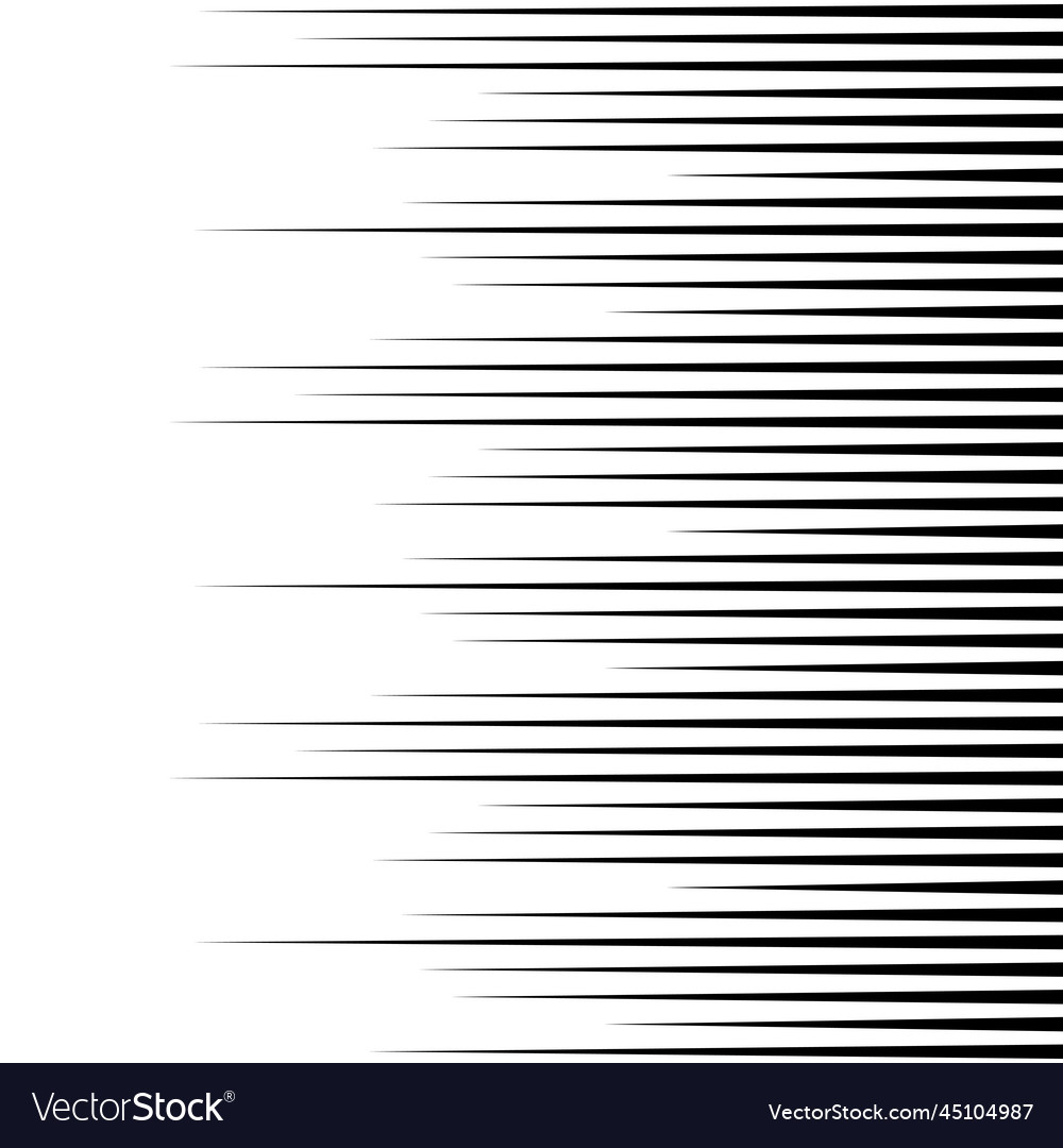 Speed line effect Royalty Free Vector Image - VectorStock