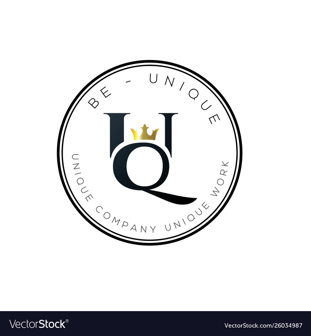 Unique logo Royalty Free Vector Image - VectorStock