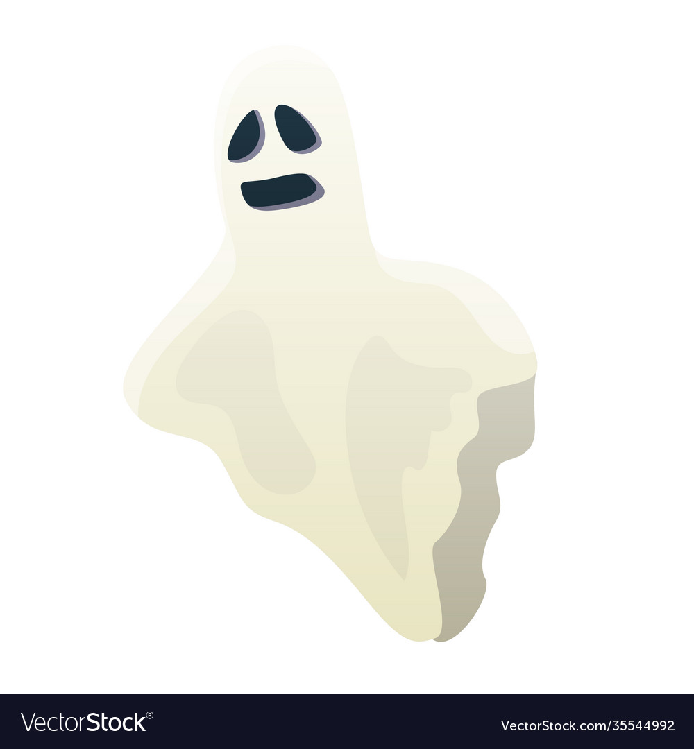 Halloween ghost Royalty Free Vector Image - VectorStock